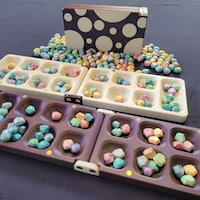 Mancala Board Game SVG, DXF PDF, Files - Etsy