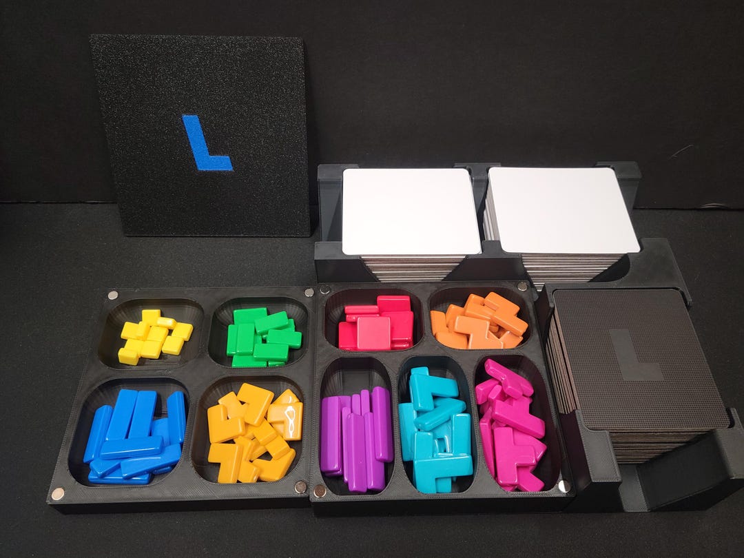 Project L Board Game Insert - Box Organizer - Etsy