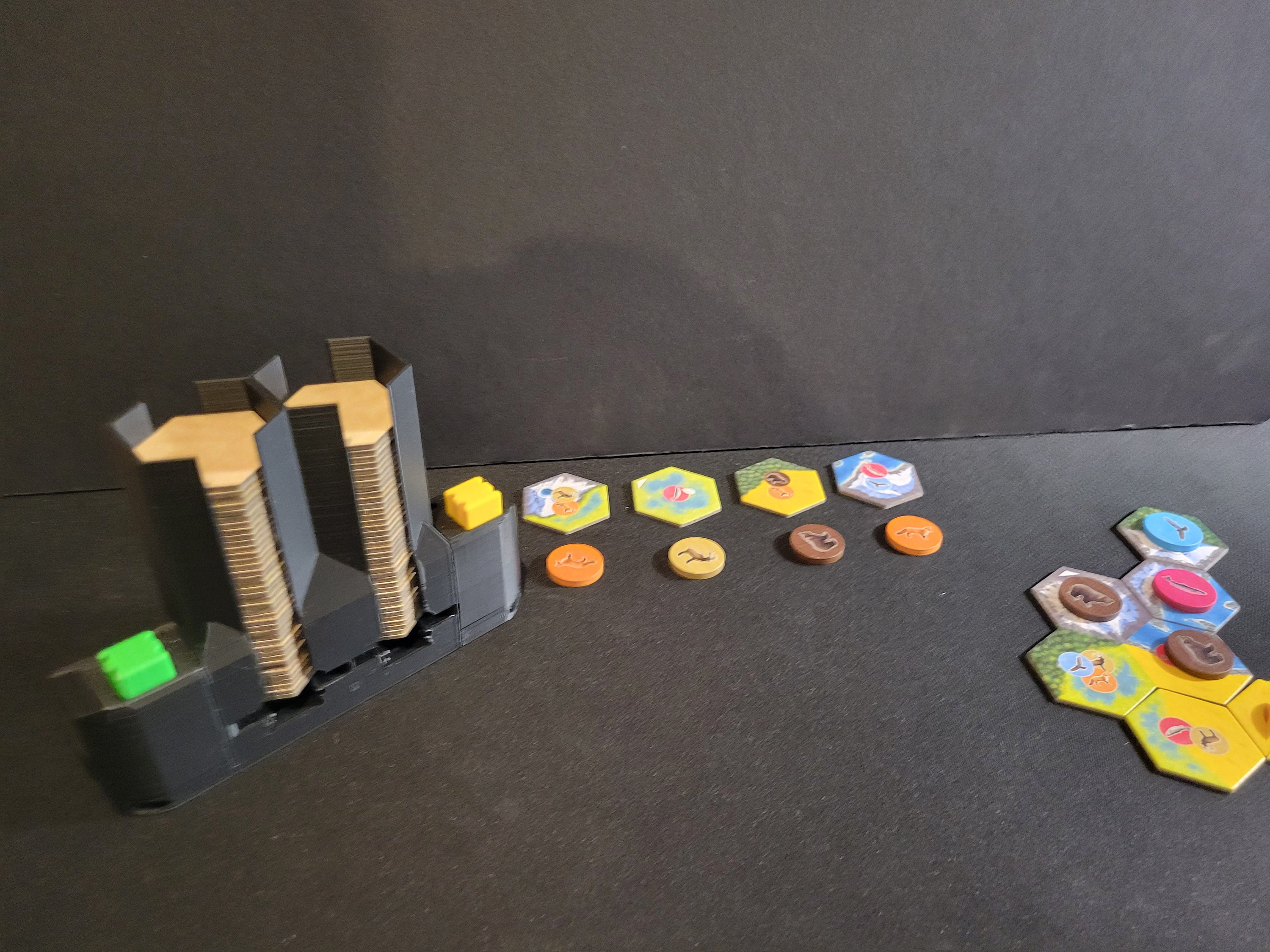 Cascadia - Board Game Tile Tower and Dispenser - Etsy