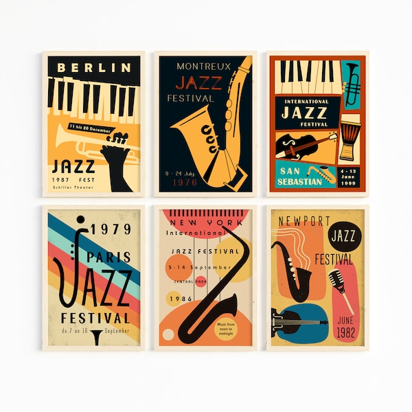 Jazz Poster - Etsy