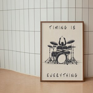 Drummer Poster, Inspirational Quote Print, Drums Quote Poster, Student ...
