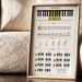 Piano Basics Poster, Music Theory Wall Art, Beginner Piano Learning ...
