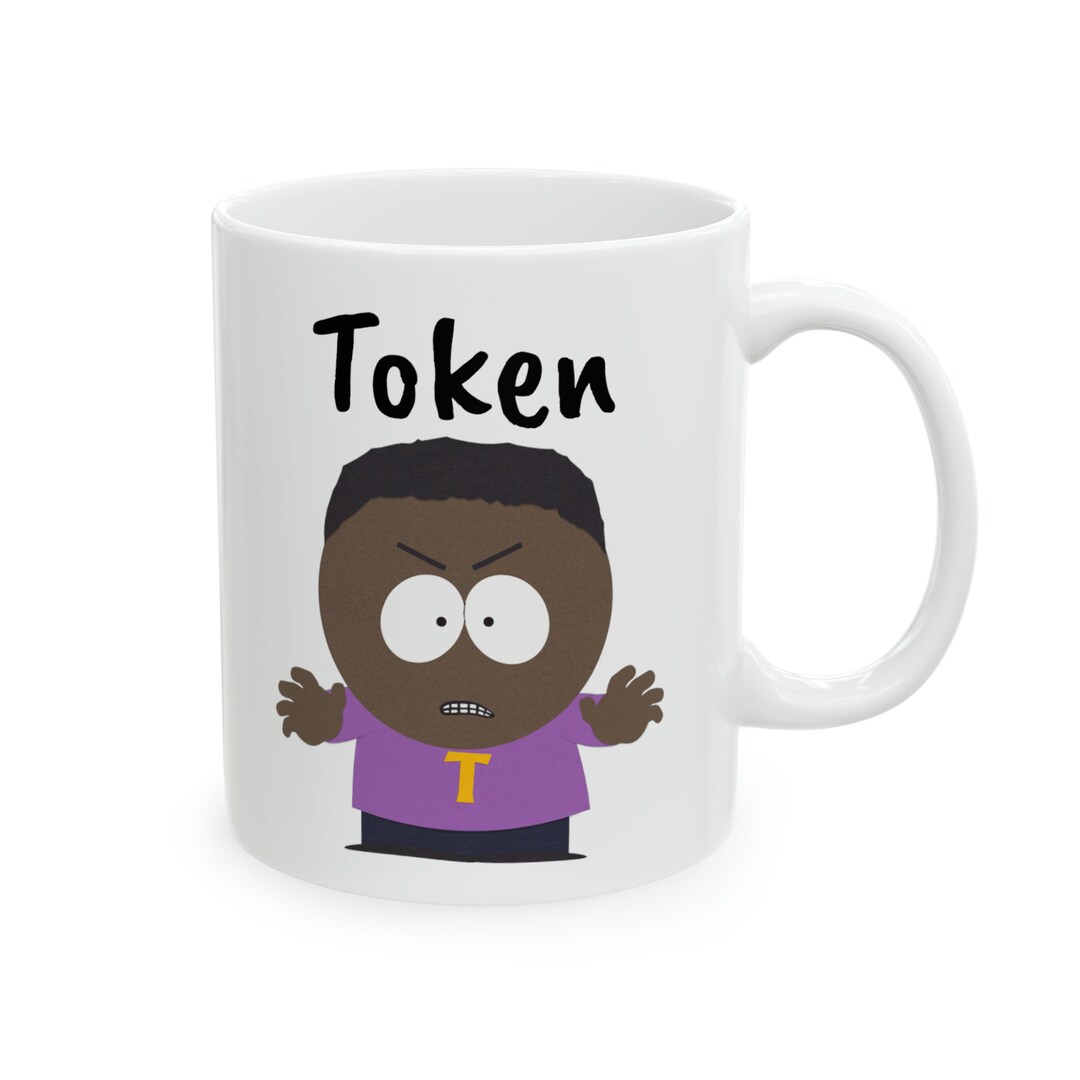 Outh Park Handmade Coffee Mug, Token, Tolkien Black, Funny Quote Cup ...