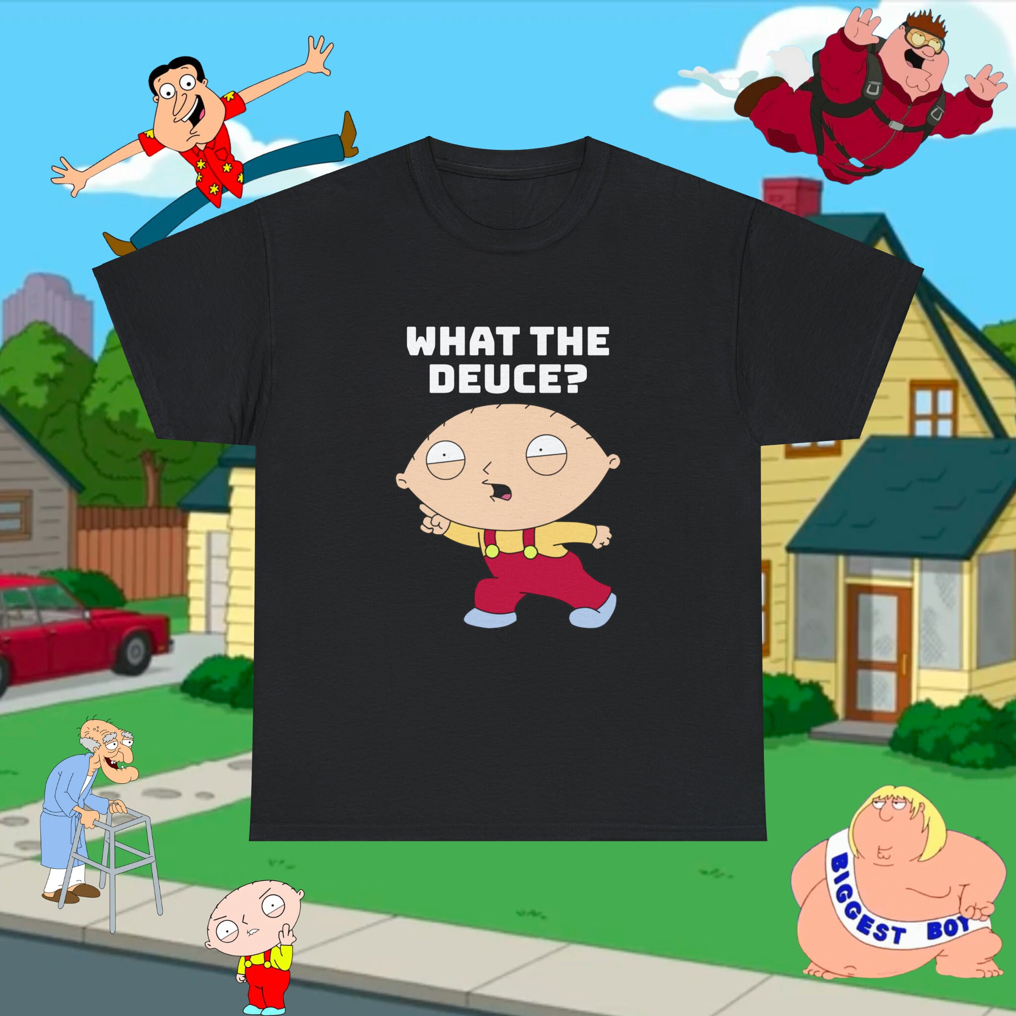 Family Guy Shirt, Stewie Griffin Tshirt, Funny Quote T-shirt, what the ...
