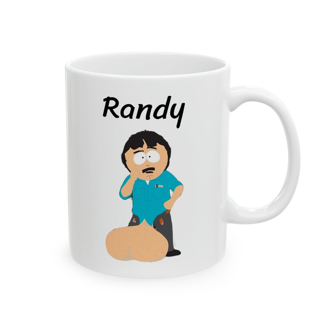 South Park Randy Marsh, Handmade Coffee Mug, Cartoon Character, Funny ...