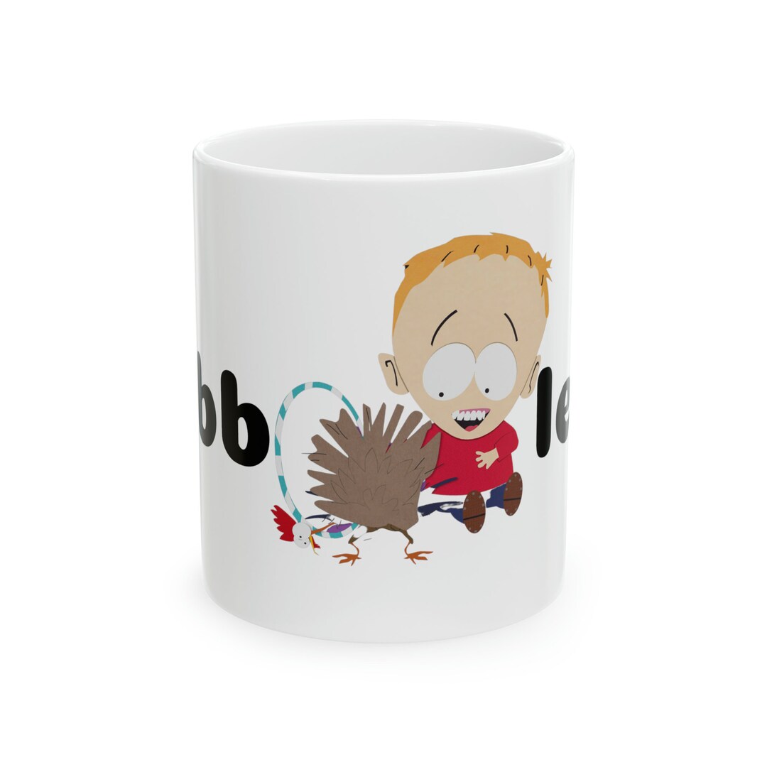 South Park Mug, Timmy, Tvshow Drinkware, Southpark Gift gobbles, Anime ...