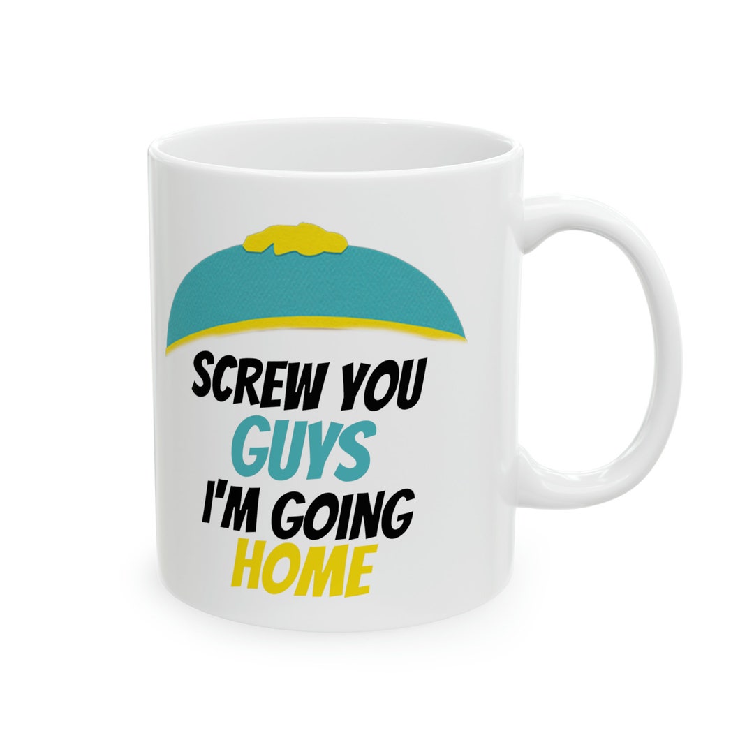 South Park Handmade Coffee Mug Eric Cartman, Hilarious Southpark Gift ...