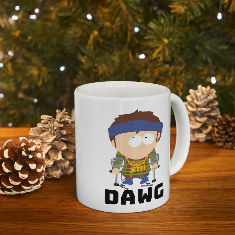 South Park Character Coffee Mug, Jimmy Valmer, dawg, Comedy Central ...