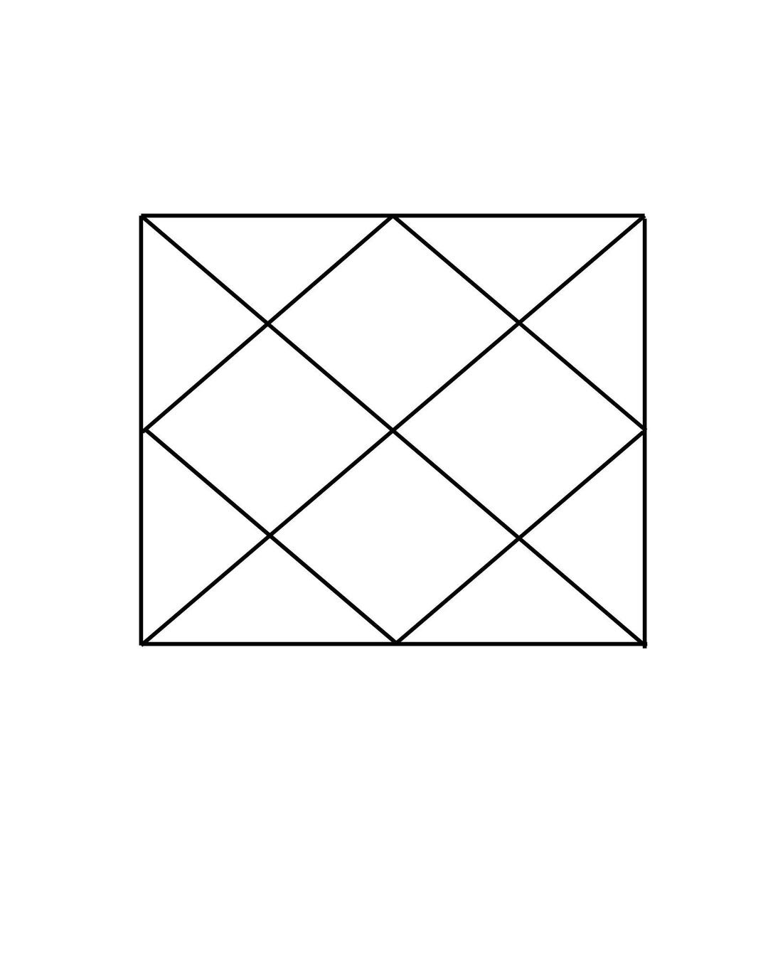 North Indian Chart Template|vedic Astrology|birth Chart Template - Etsy