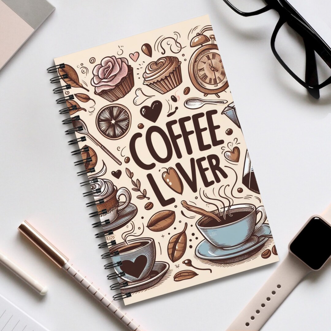 Coffee Lover Notebook 20.50x13 Cm - Etsy