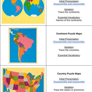 Montessori Practical Life, Sensorial & Cultural Lessons: Quick ...