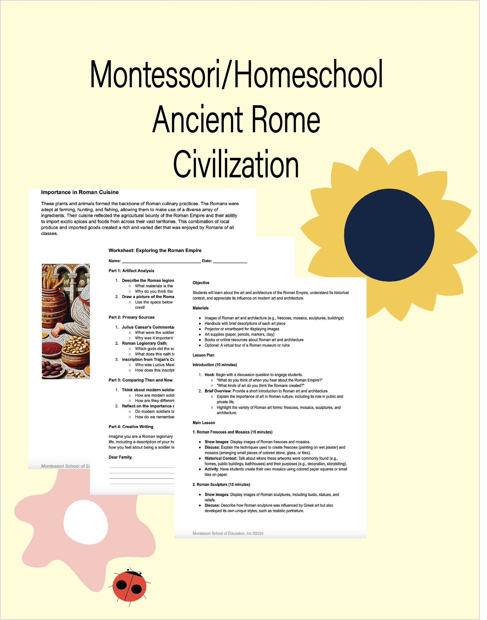 Montessori/homeschool Ancient Civilization Resource Bundle - Etsy