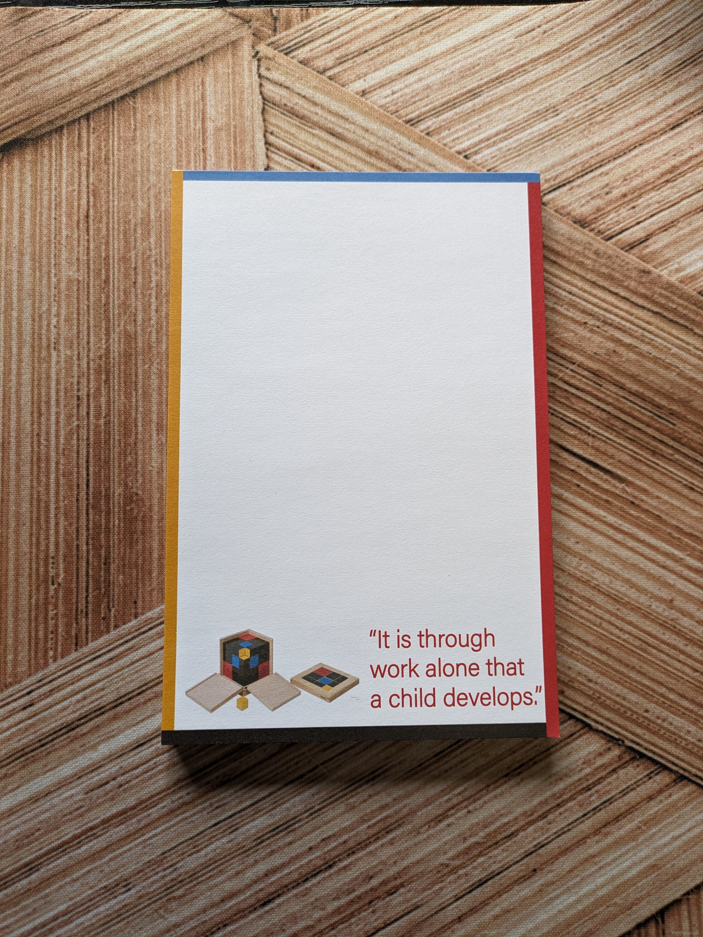 Montessori Binomial & Trinomial Cube Notepad/sticker Bundle Teacher ...