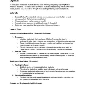 Montessori/homeschool Modern History: Native American Civilization ...