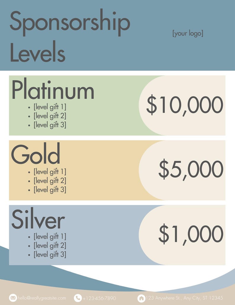 Customizable School Fundraising Canva Templates | Editable Nonprofit ...