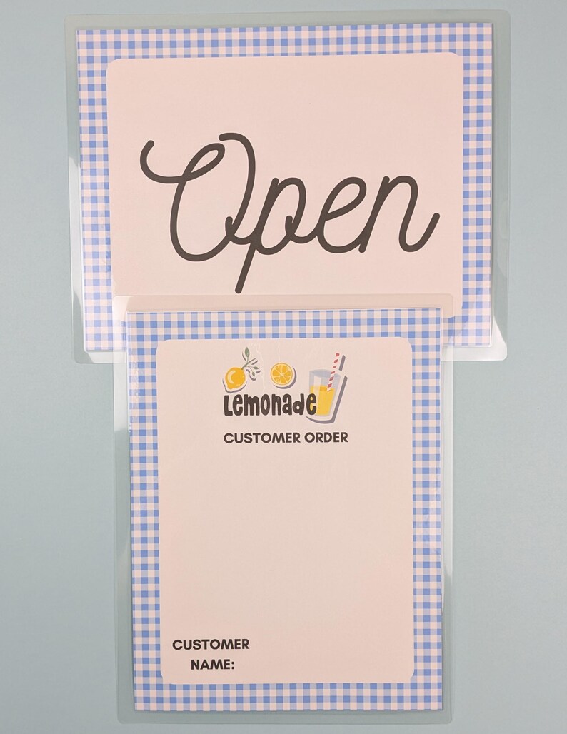 Lemonade Stand Math & Dramatic Play Learning Set | Classroom Lesson ...