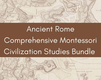 Montessori/homeschool Ancient Mesopotamia Civilization Lessons, Upper ...