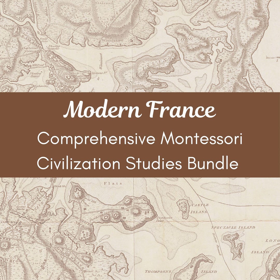 Montessori/homeschool Modern History: France Civilization Resources ...