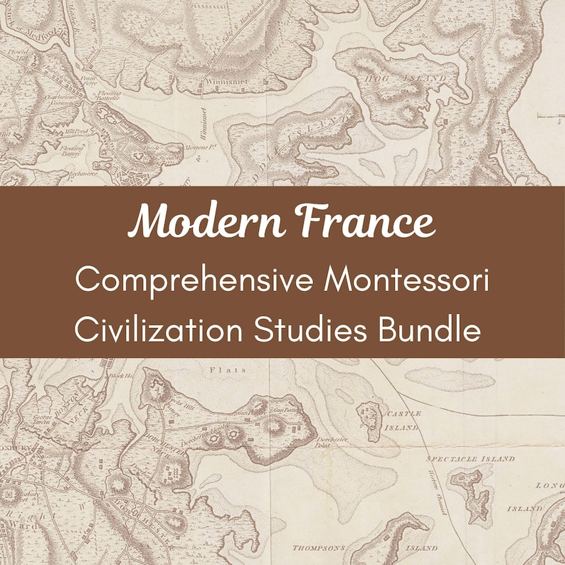Montessori/homeschool Modern History: France Civilization Resources ...