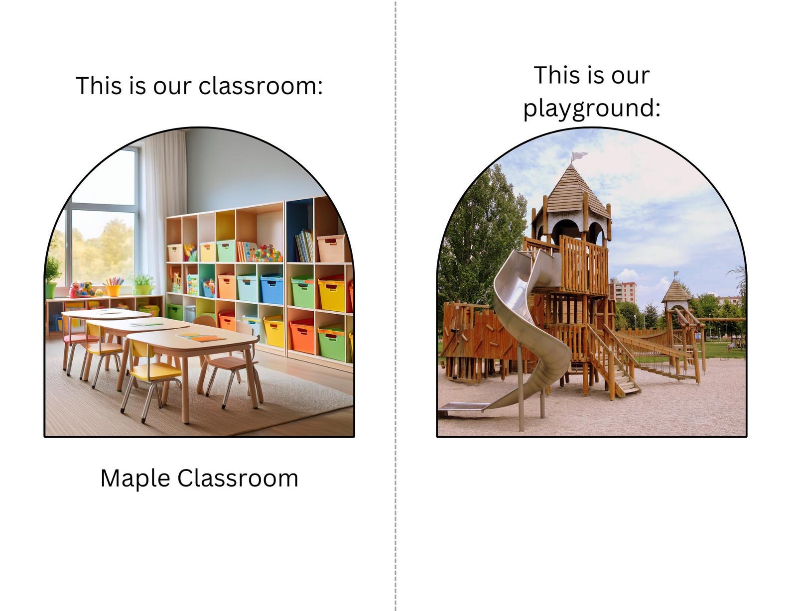This is Our School Montessori New Student Orientation Cards Canva ...
