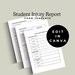 Editable Student Injury Report Form Canva Template | Customizable ...