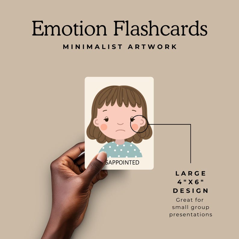 Montessori Emotions Flashcards | Emotional Learning for Primary ...