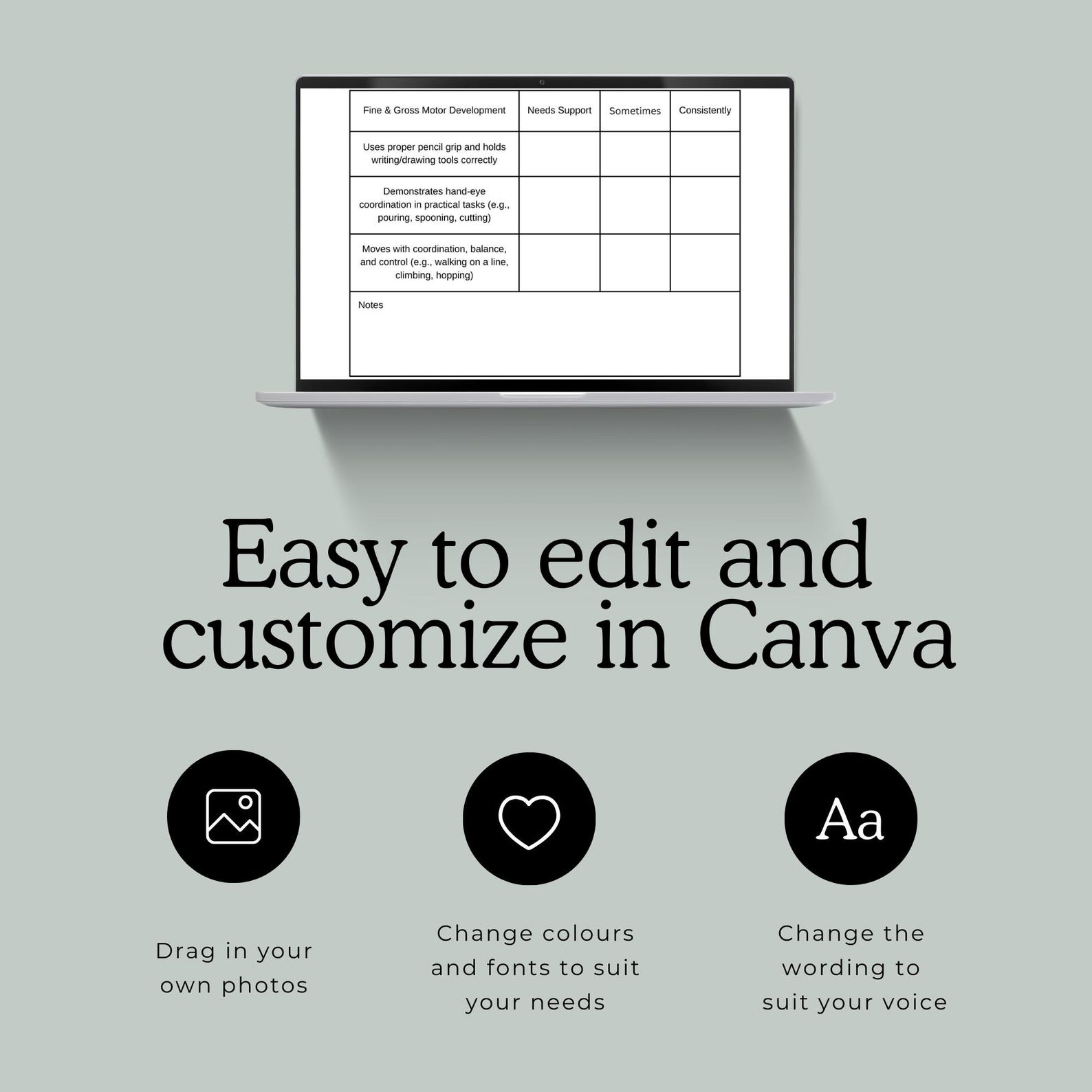 Editable Montessori Primary Parent-teacher Conference Form | Customize ...