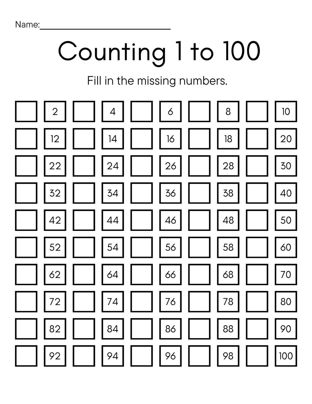 Montessori Skip Counting Task Cards | Fun Math Practice by 2s, 5s, and ...