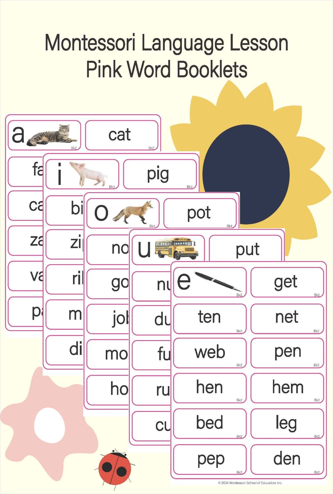 Montessori Early Childhood/primary/preschool/homeschool Reading ...