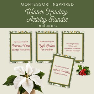 Ultimate Montessori-inspired Winter Holiday Bundle for Families - Etsy