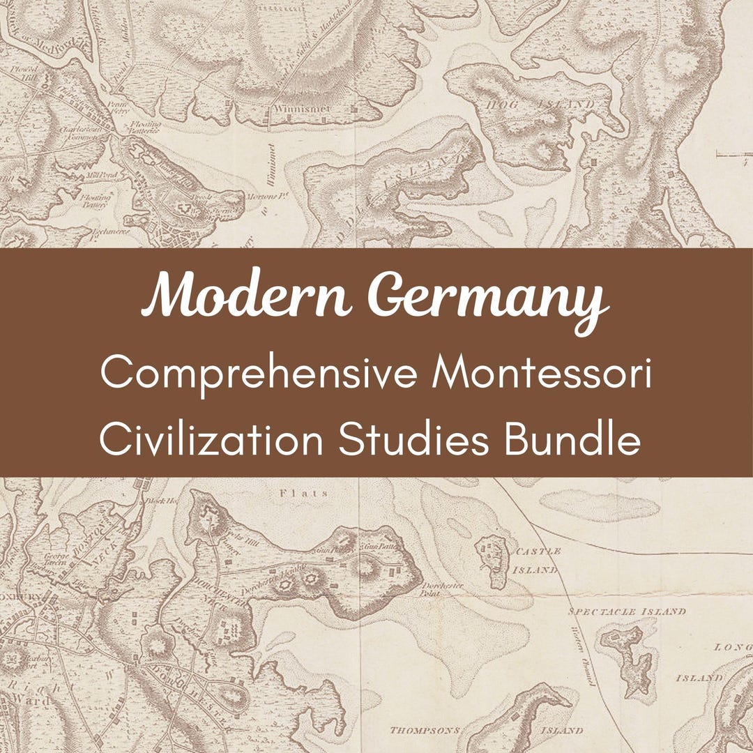 Montessori/homeschool Modern History: Germany Civilization Resources ...