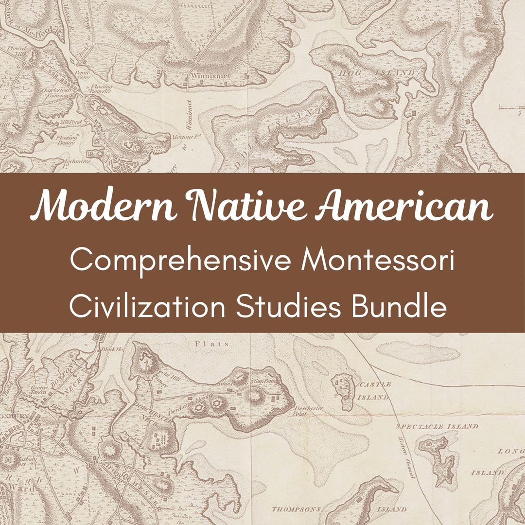 Montessori/homeschool Modern History: Native American Civilization ...