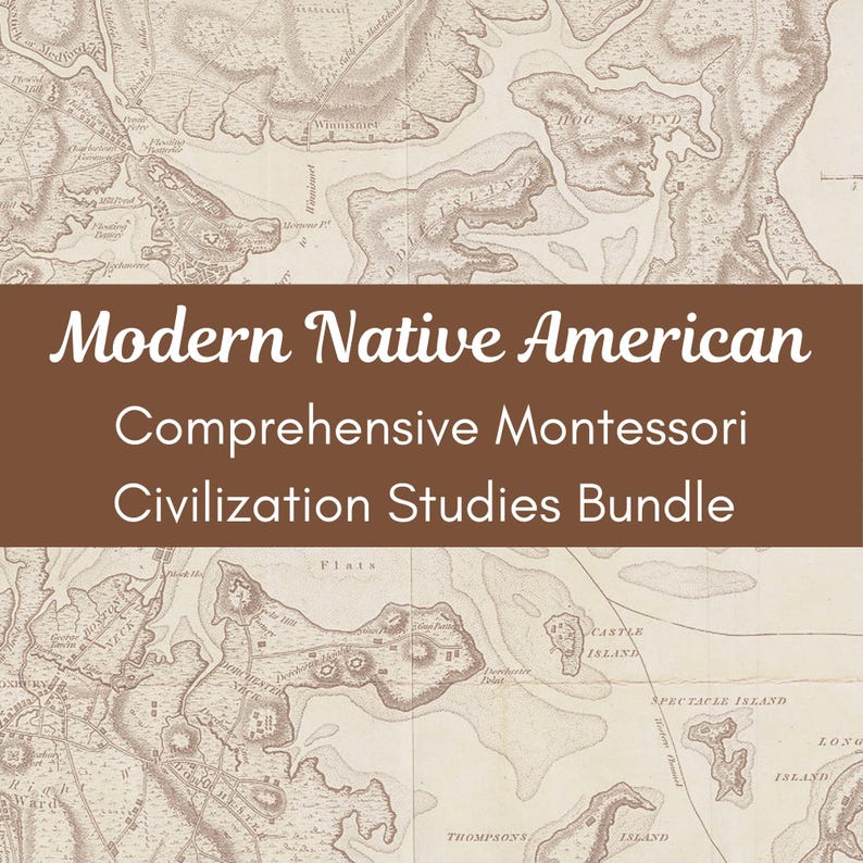 Montessori/homeschool Modern History: Native American Civilization ...