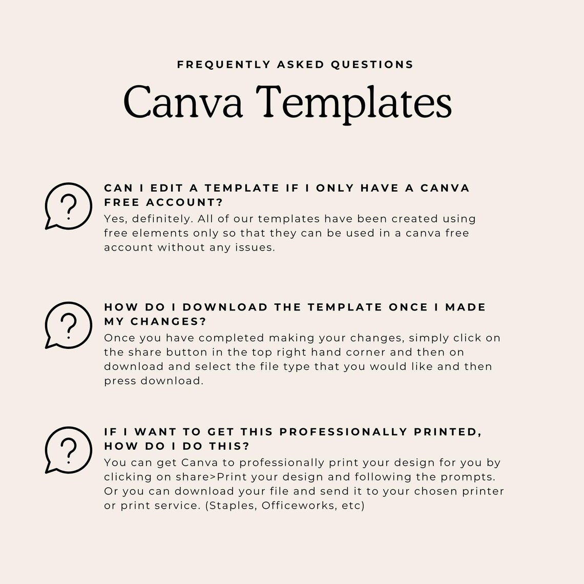 Neutral Craft Bin Labels | Editable Canva Template for Art Supply ...