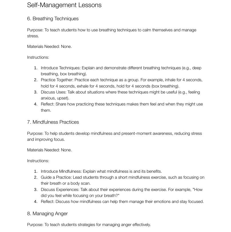 50 Social and Emotional Lessons for All Ages - Etsy