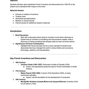 Montessori/homeschool Modern History: France Civilization Resources ...