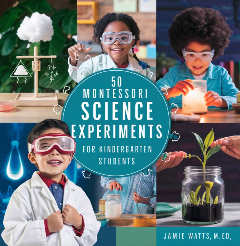 50 Montessori Science Experiments for Kindergarten Students - Etsy