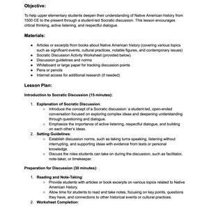 Montessori/homeschool Modern History: Native American Civilization ...