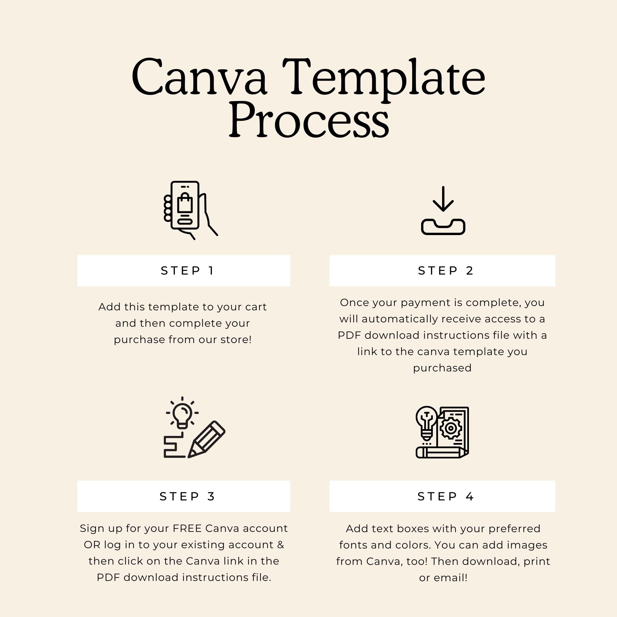 Neutral Craft Bin Labels | Editable Canva Template for Art Supply ...