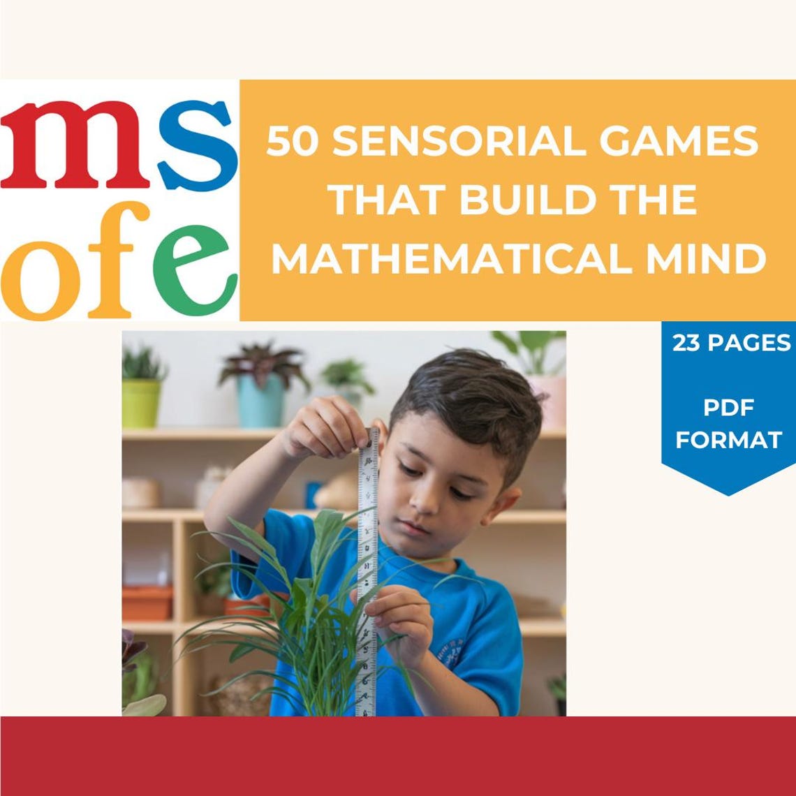 50 Sensorial Games That Build the Mathematical Mind | Montessori ...