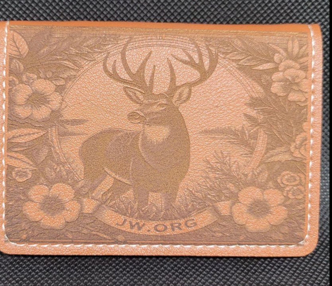 Leatherette Card Holders. Several Colors. Engraved With Original ...