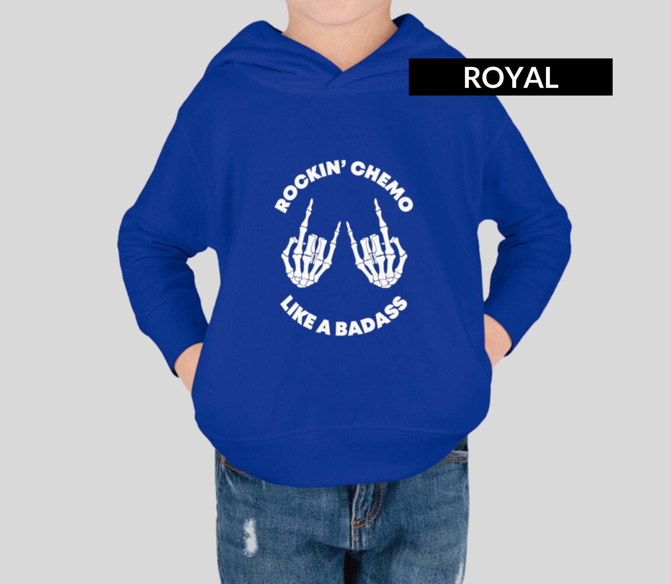 Childhood Cancer Awareness Sweatshirt Gift Toddler Hoodie Kids Chemo ...