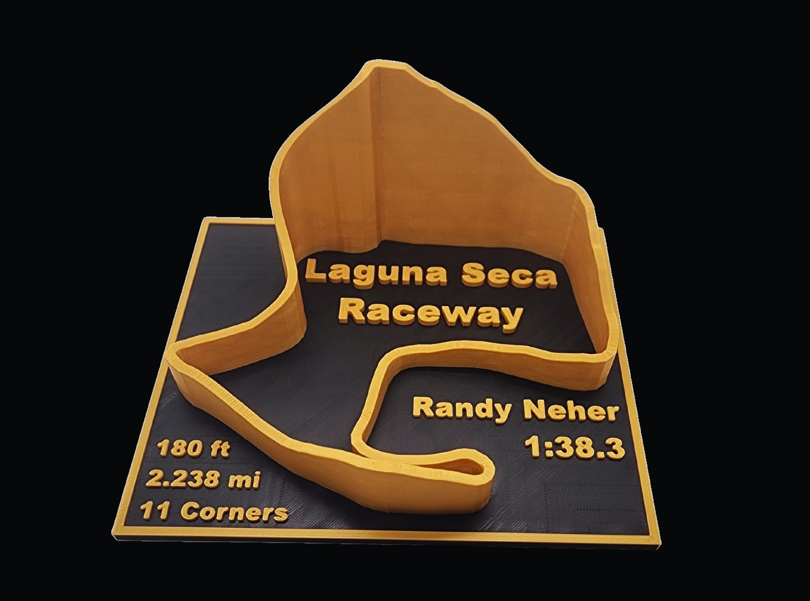 Laguna Seca Racetrack Trophy - Etsy