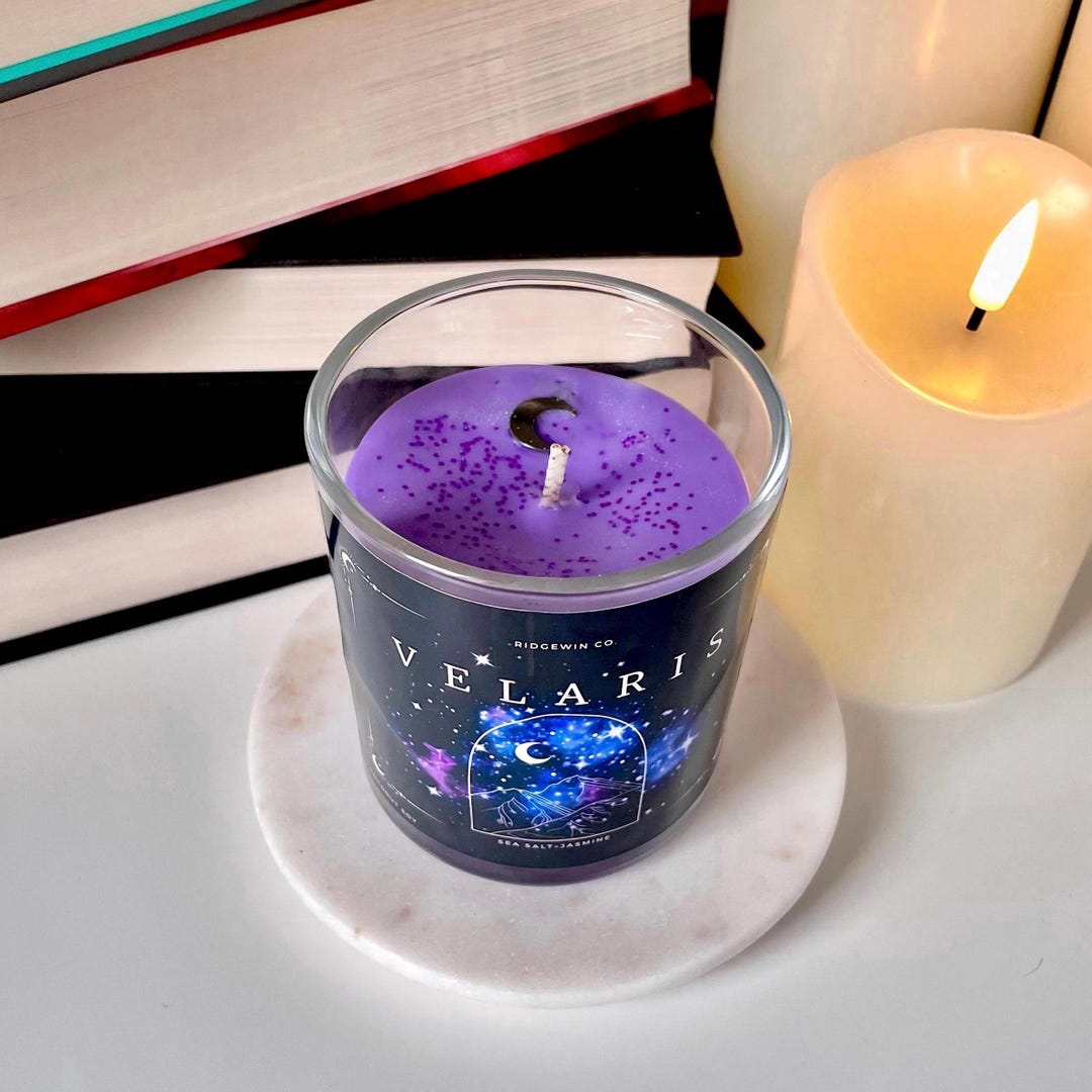 Velaris | ACOTAR Inspired Design | Bookish Candle - Etsy