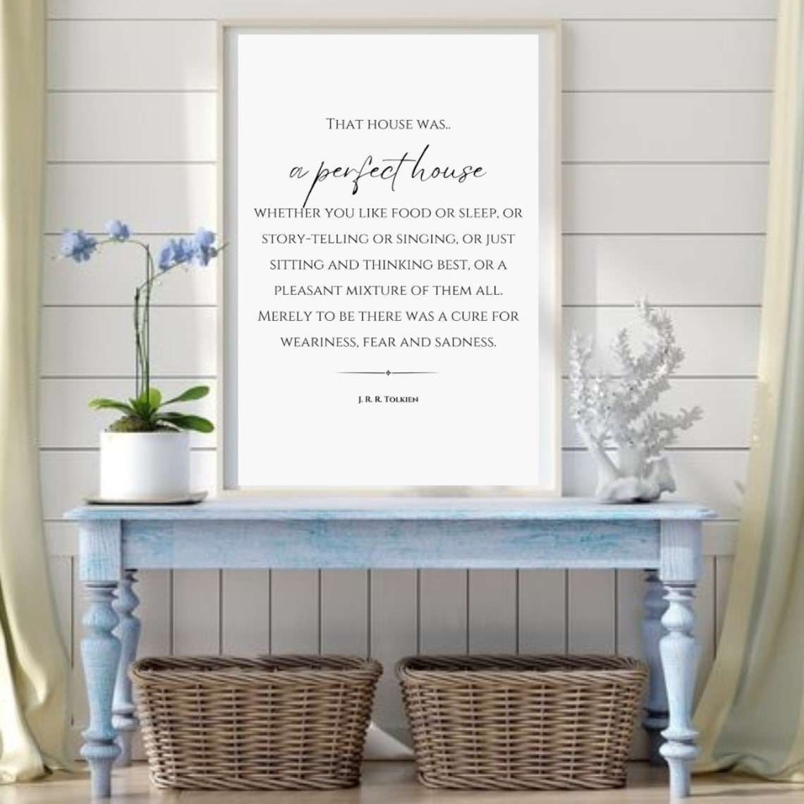 Printable Tolkien Quote Wall Art, Motivational Wall Art, Wall Decor ...