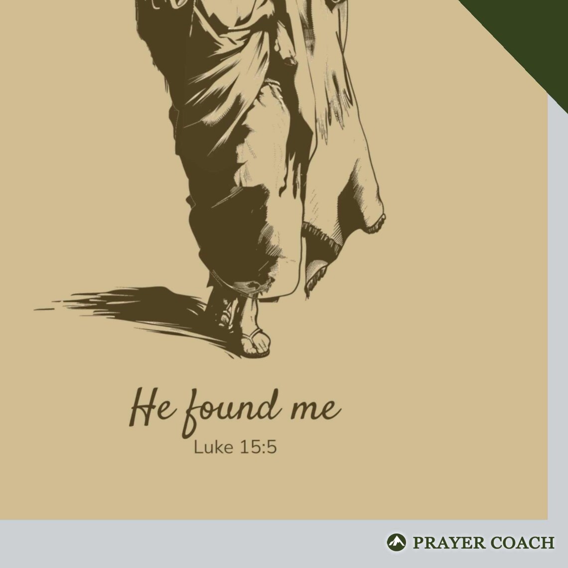 Christian Poster, Jesus Found Me, Faithful Moments, Bible Art for Home ...