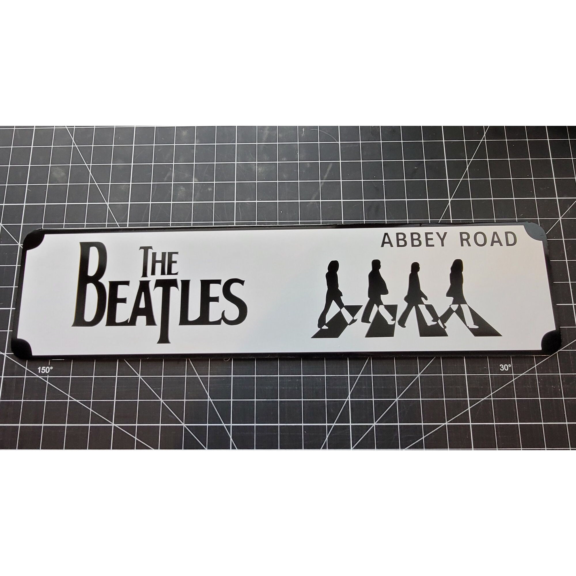The Beatles Street Sign 6 X 24 Man Cave Indoor/outdoor Abbey Road - Etsy