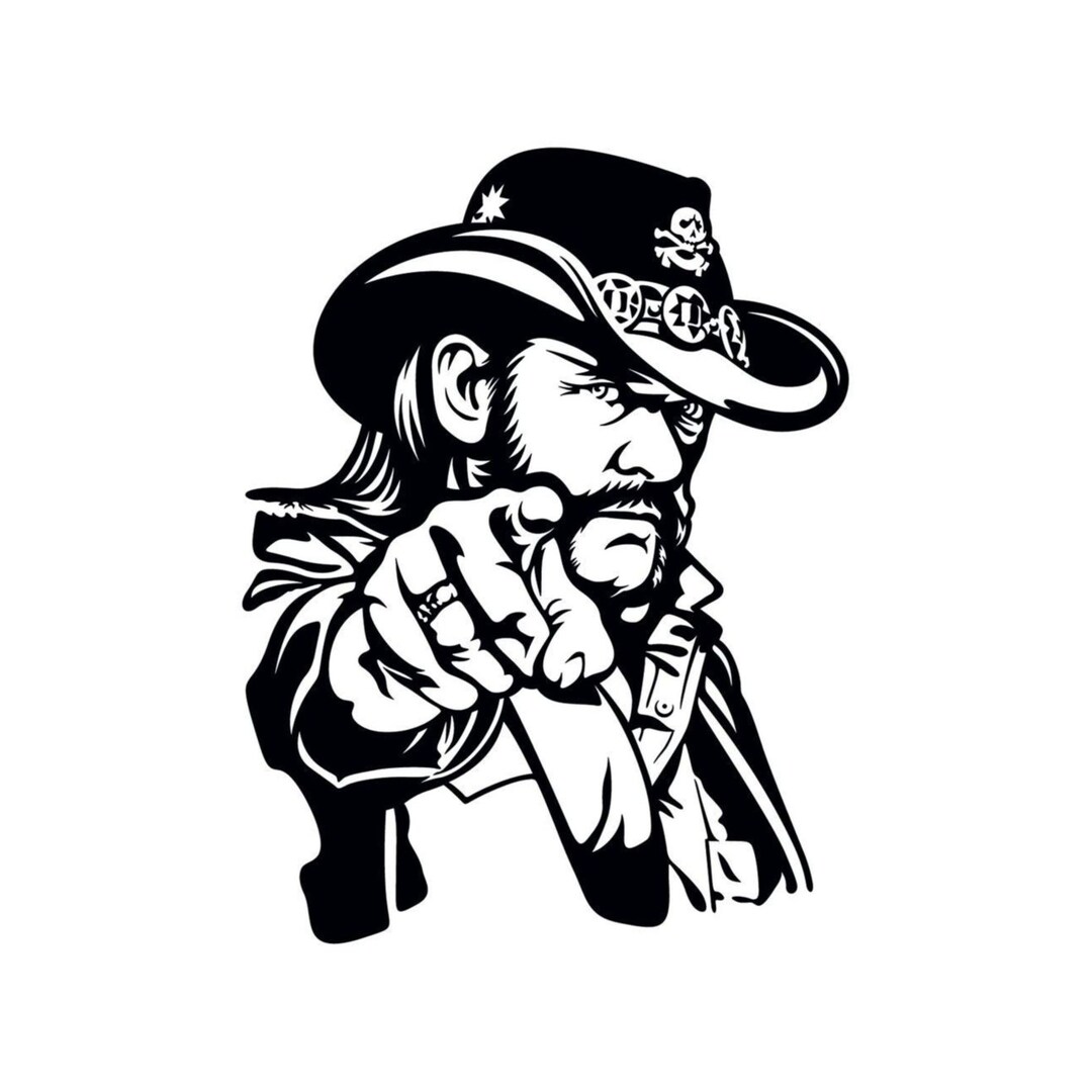Lemmy Motorhead Band Vinyl Decal Window Sticker Music Ace of Spades 11 ...