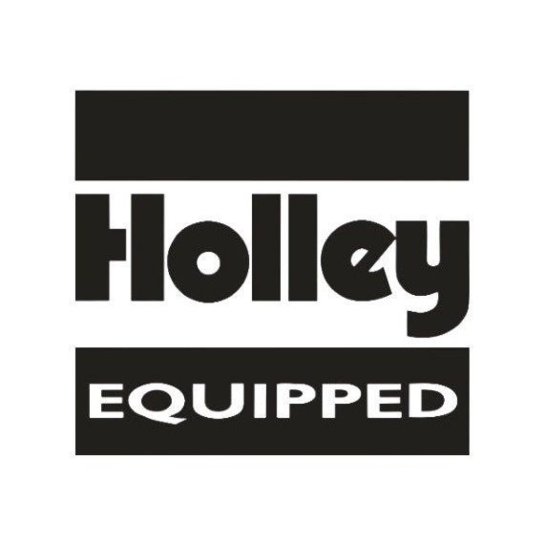 Holley Equipped Carburetor Vinyl Decal Window Sticker - Etsy