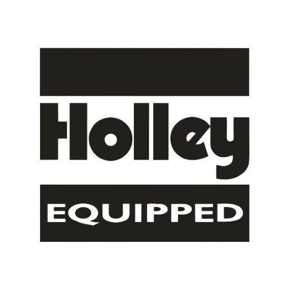 Holley Equipped Carburetor Vinyl Decal Window Sticker - Etsy